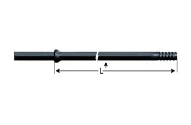 Shank H22×108mm, R25 thread Shank Rod - Litian Heavy Industry Machinery ...